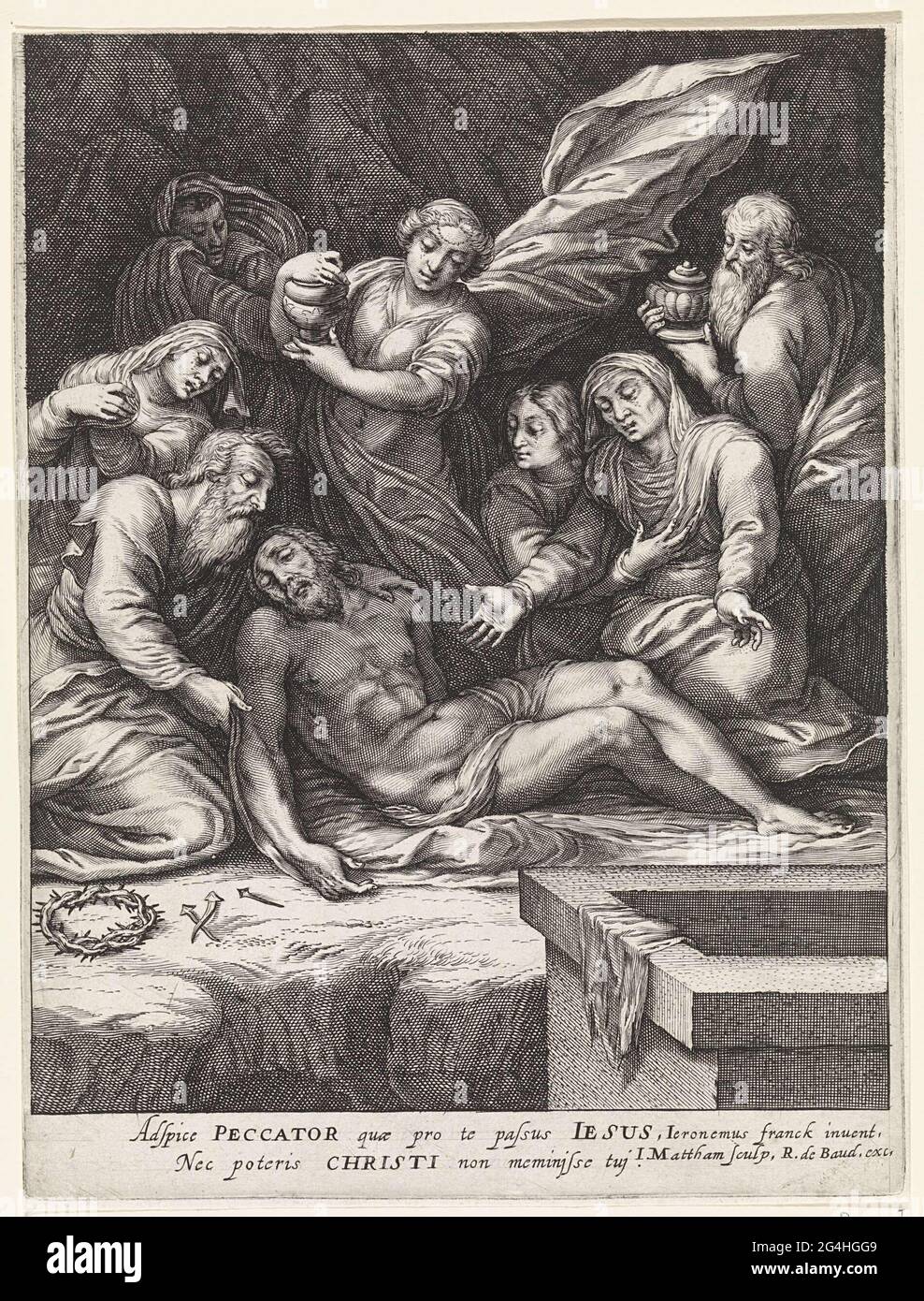 . The body of Christ is grown by men and women. In the middle Mary ...