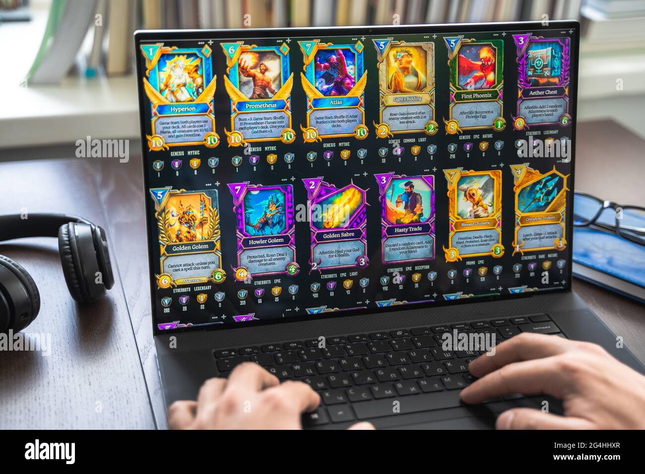 Russia Moscow 30.05.2021.Logo, screenshot of blockchain nft ethereum ...