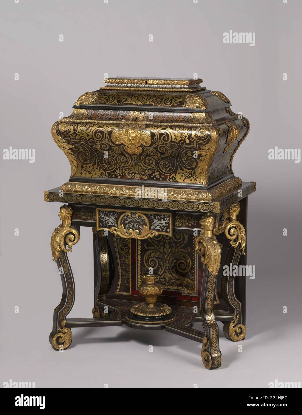 . These caskets on stands probably served no practical purpose. They ...