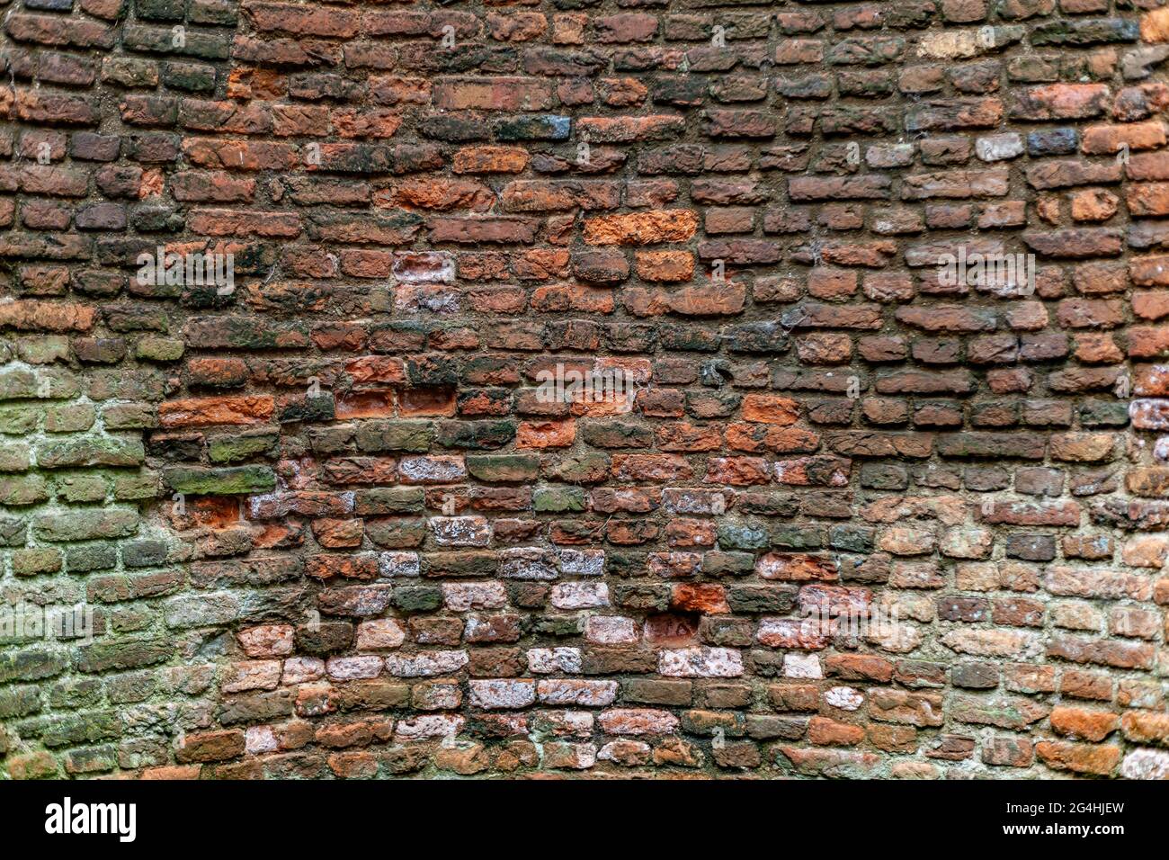 a section of old brickwork Stock Photo - Alamy