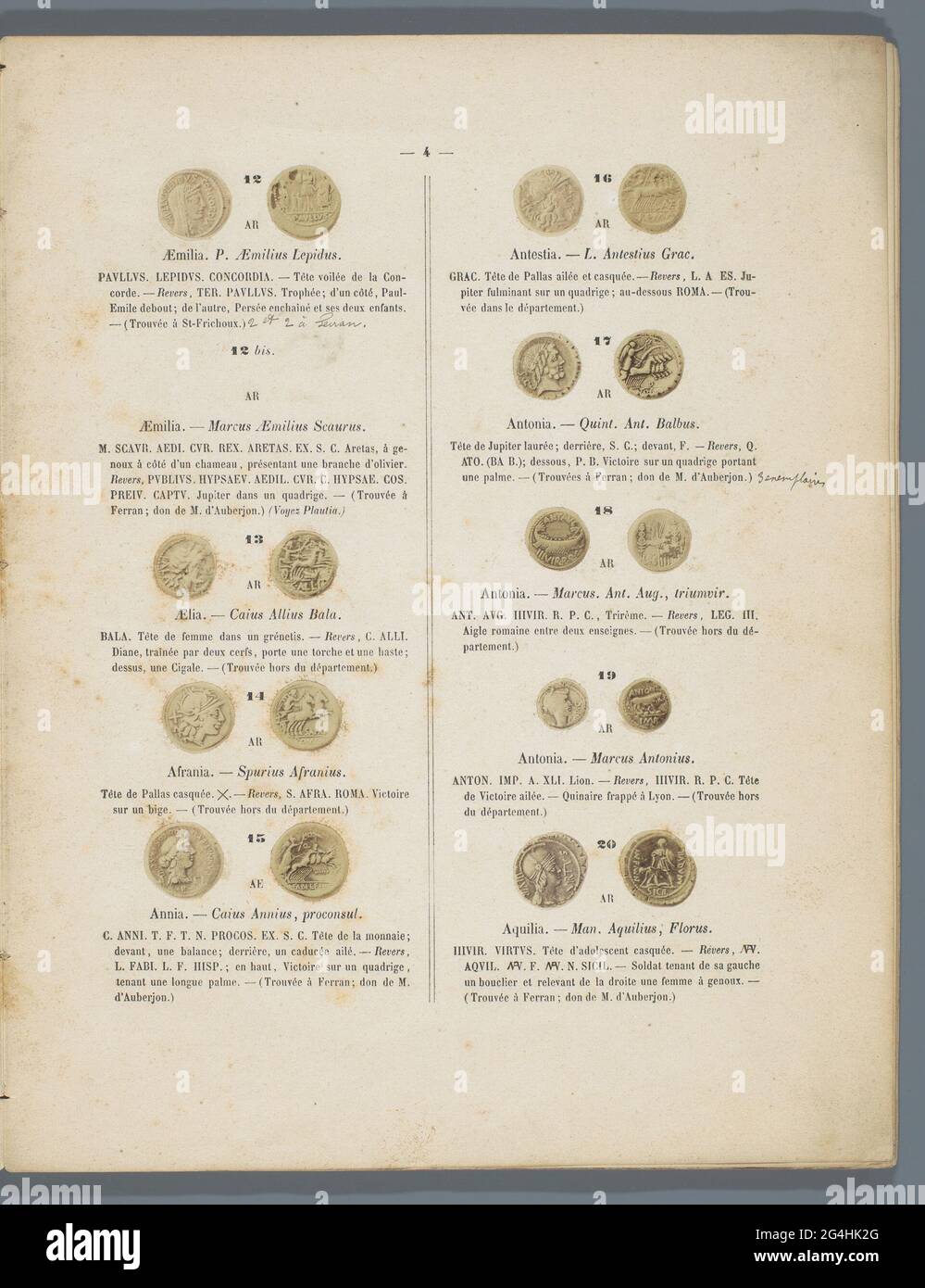 Nine Roman coins, seen from front and back Stock Photo - Alamy