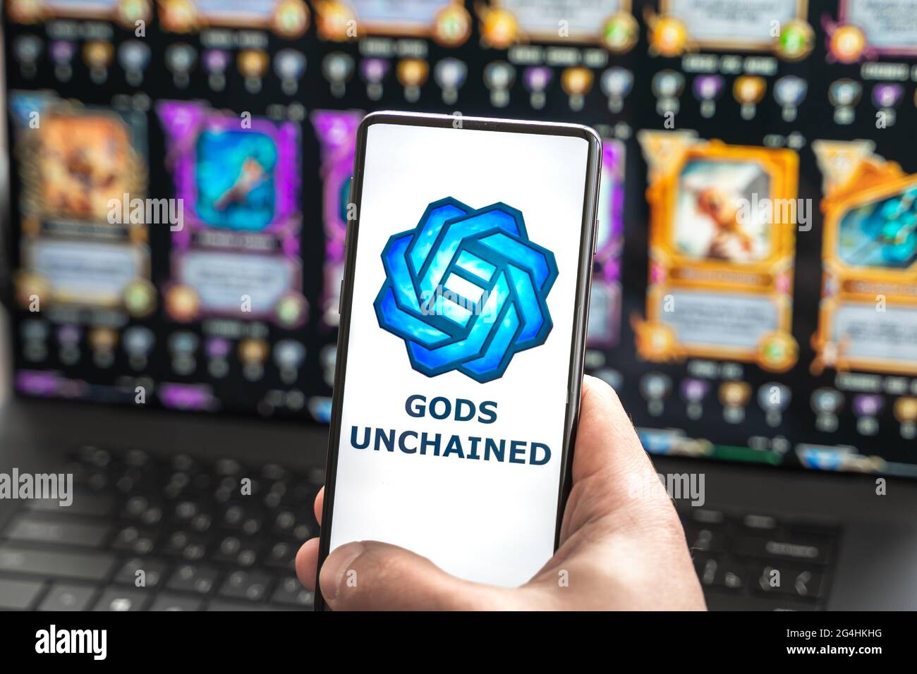 Russia Moscow 30.05.2021.Logo, screenshot of blockchain nft ethereum ...