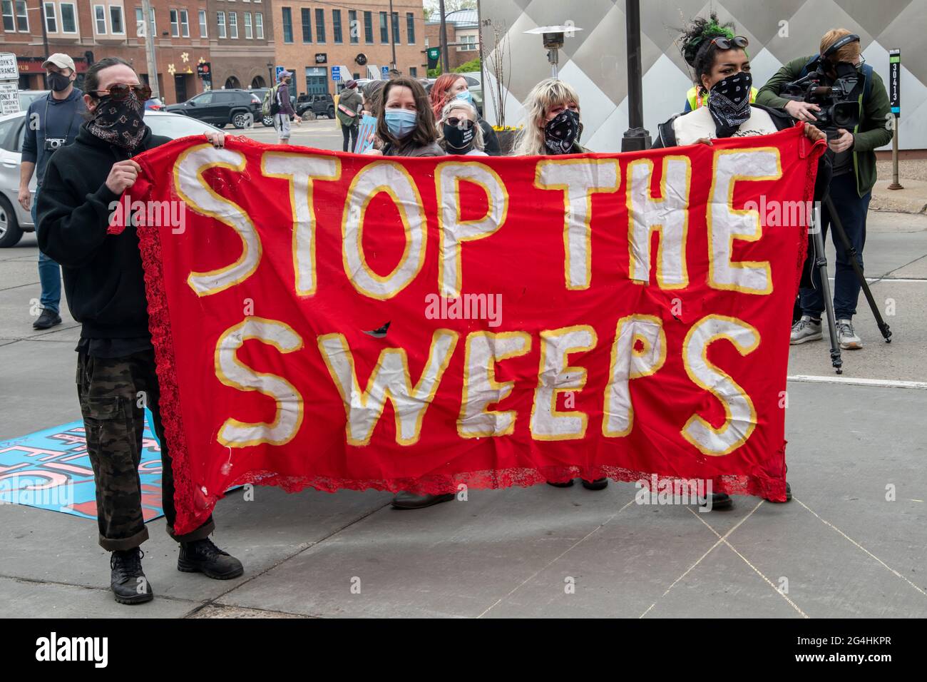 Stop the evictions hi-res stock photography and images - Alamy