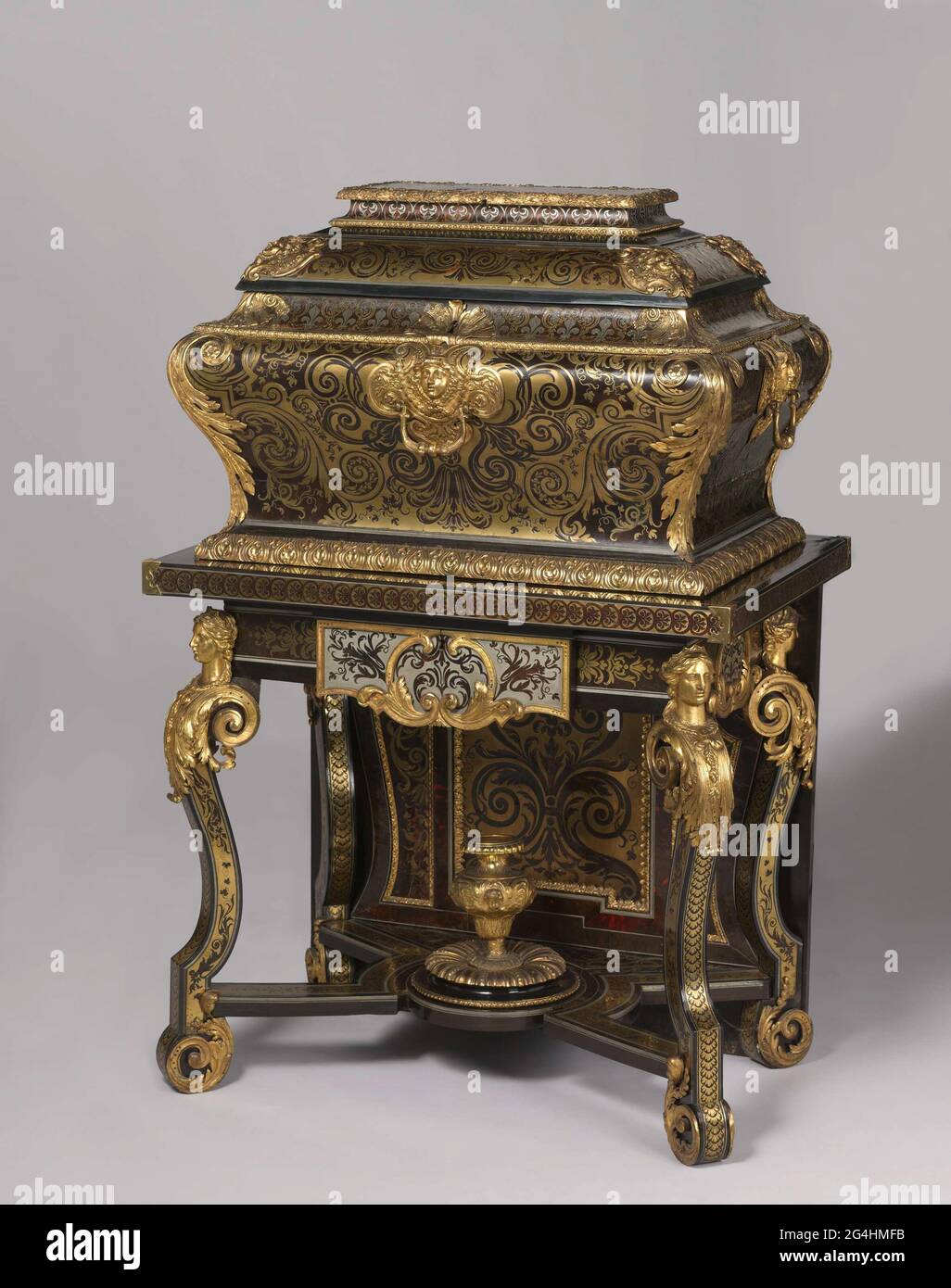 . These caskets on stands probably served no practical purpose. They ...