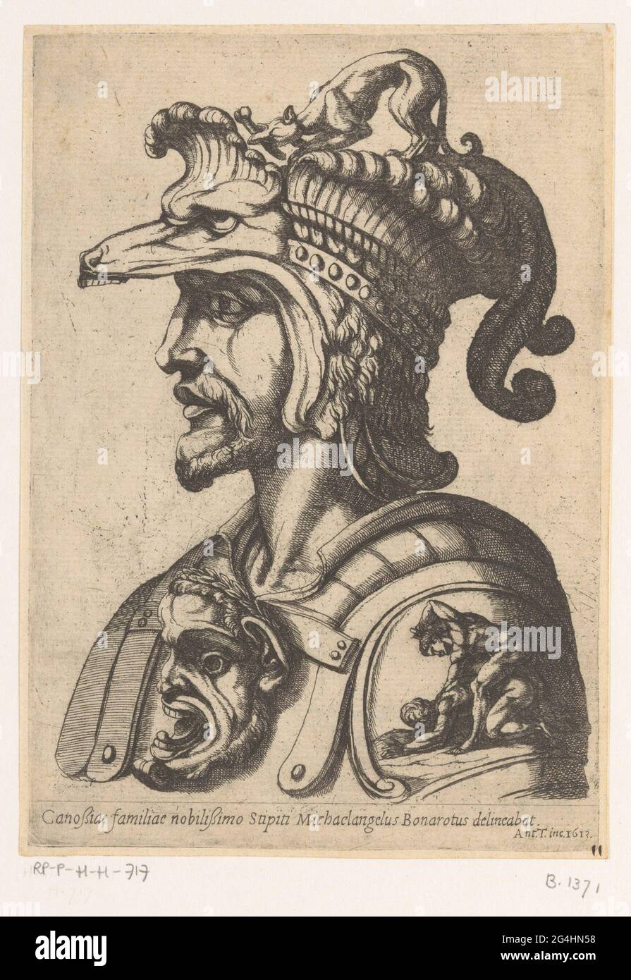 Antique warrior bust hi-res stock photography and images - Alamy