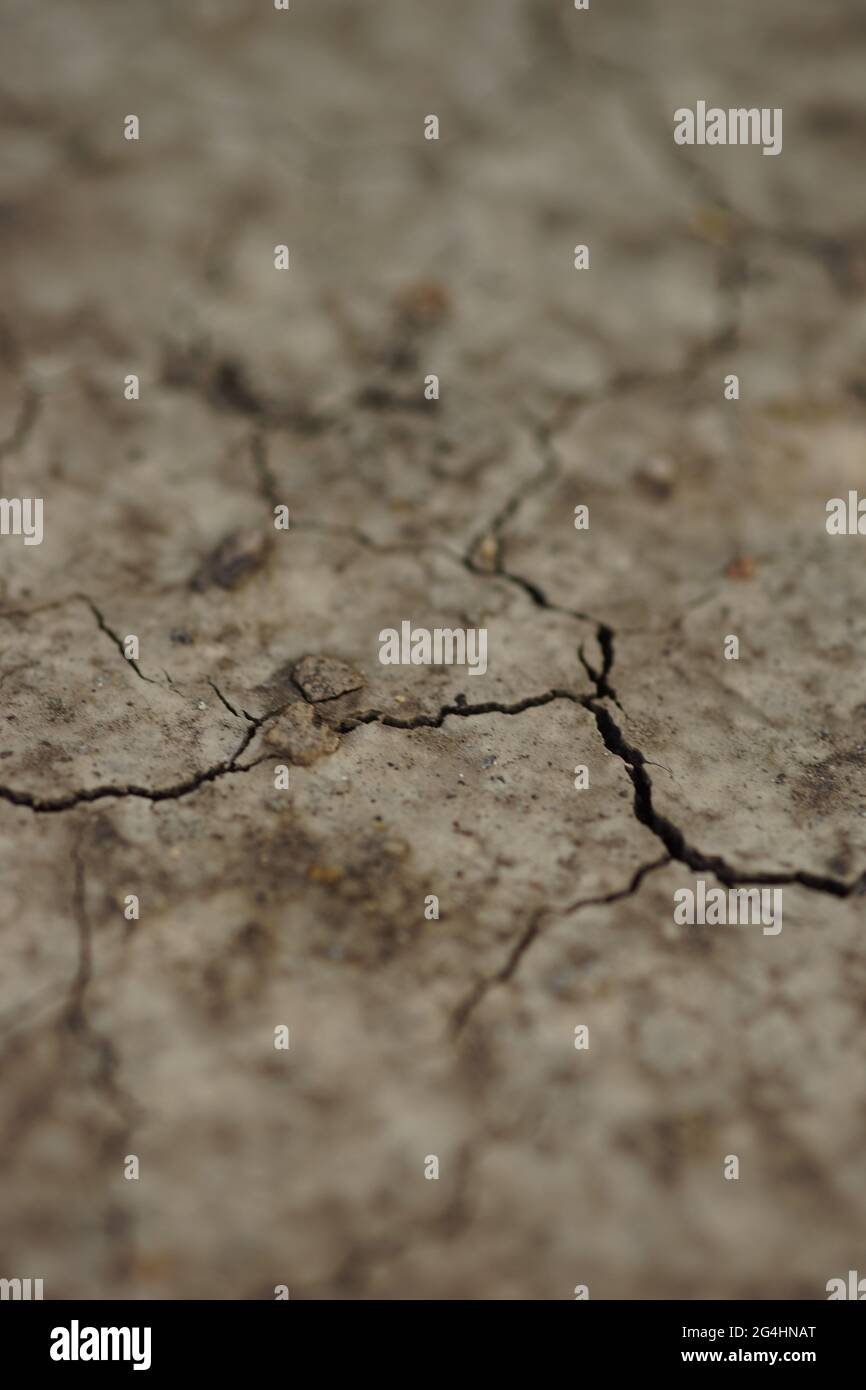 Cracks in rural road hi-res stock photography and images - Alamy
