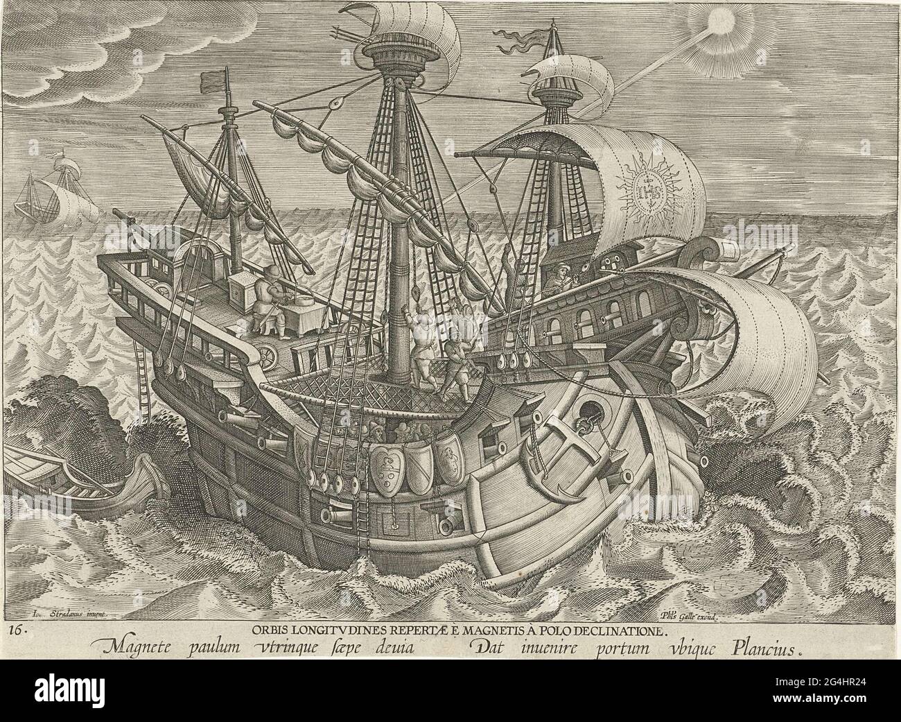 Inventor of the compass hi-res stock photography and images - Alamy