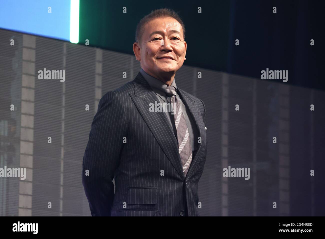 Tokyo, Japan. 21st June, 2021. Japanese actor Jun Kunimura attends the awarding ceremony of the ...