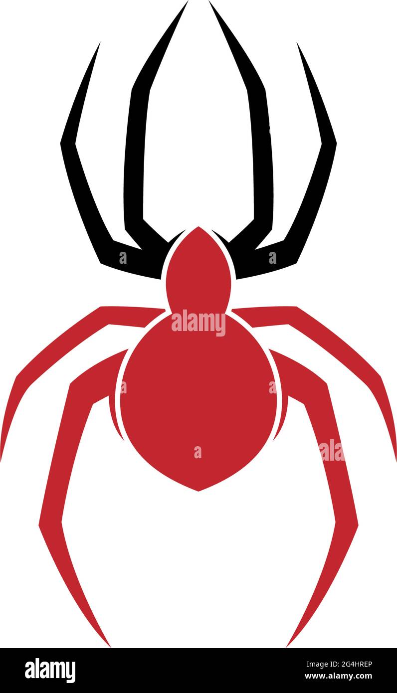 Spider logo icon design concept template illustration vector Stock ...