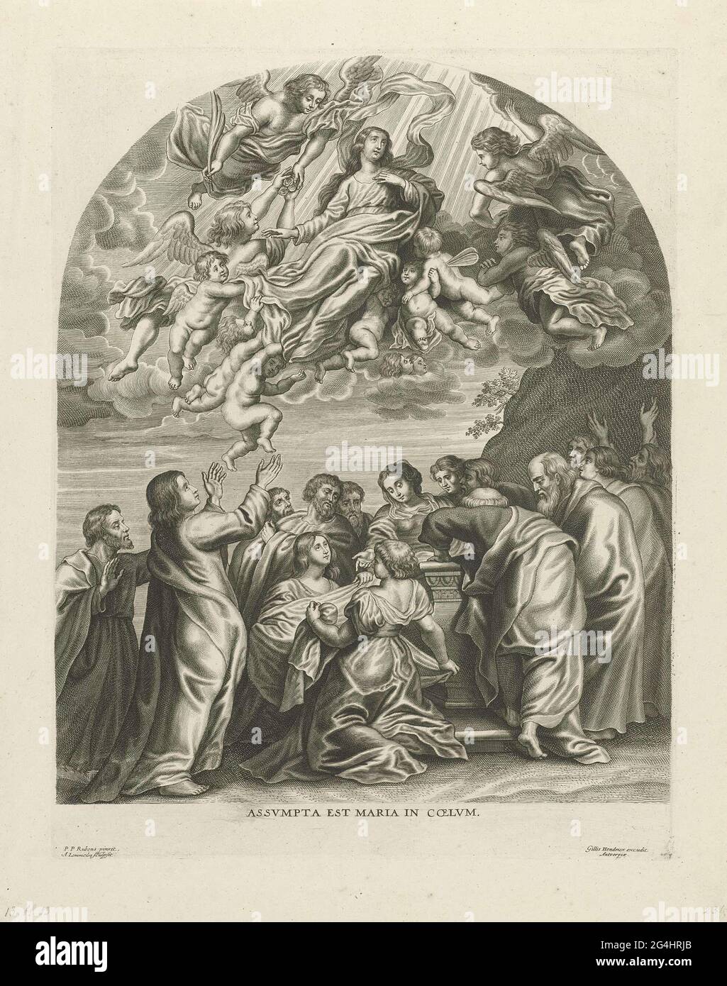 . Around Maria's grave collected apostles to pray for her soul. In the ...