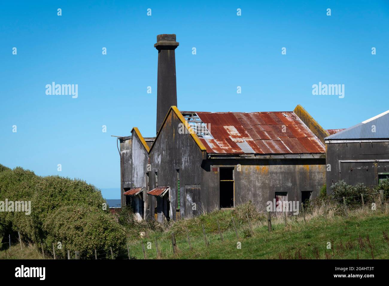 Abandoned dairy factory exterior hi-res stock photography and images ...