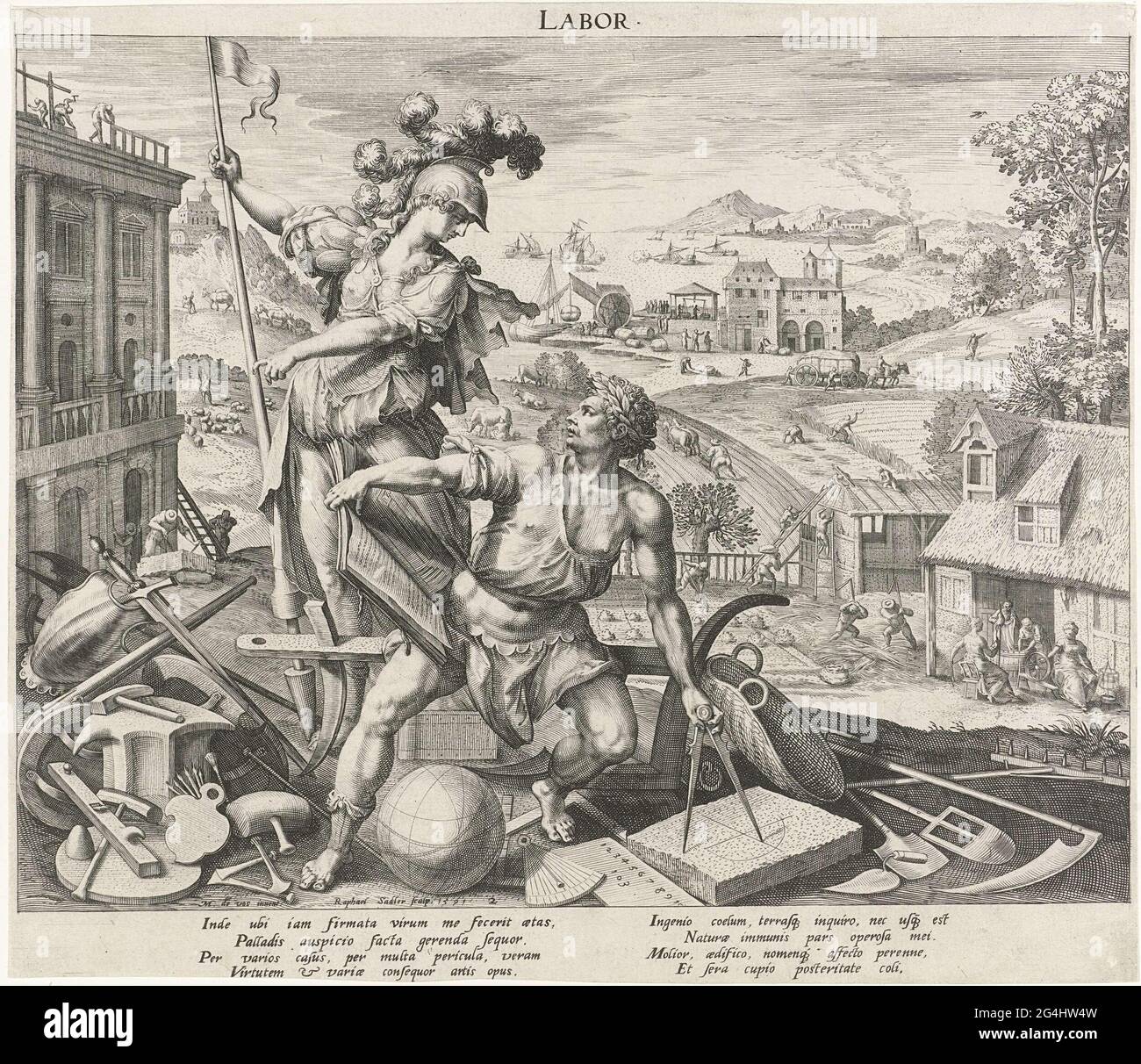 Goddess minerva stands hi-res stock photography and images - Alamy