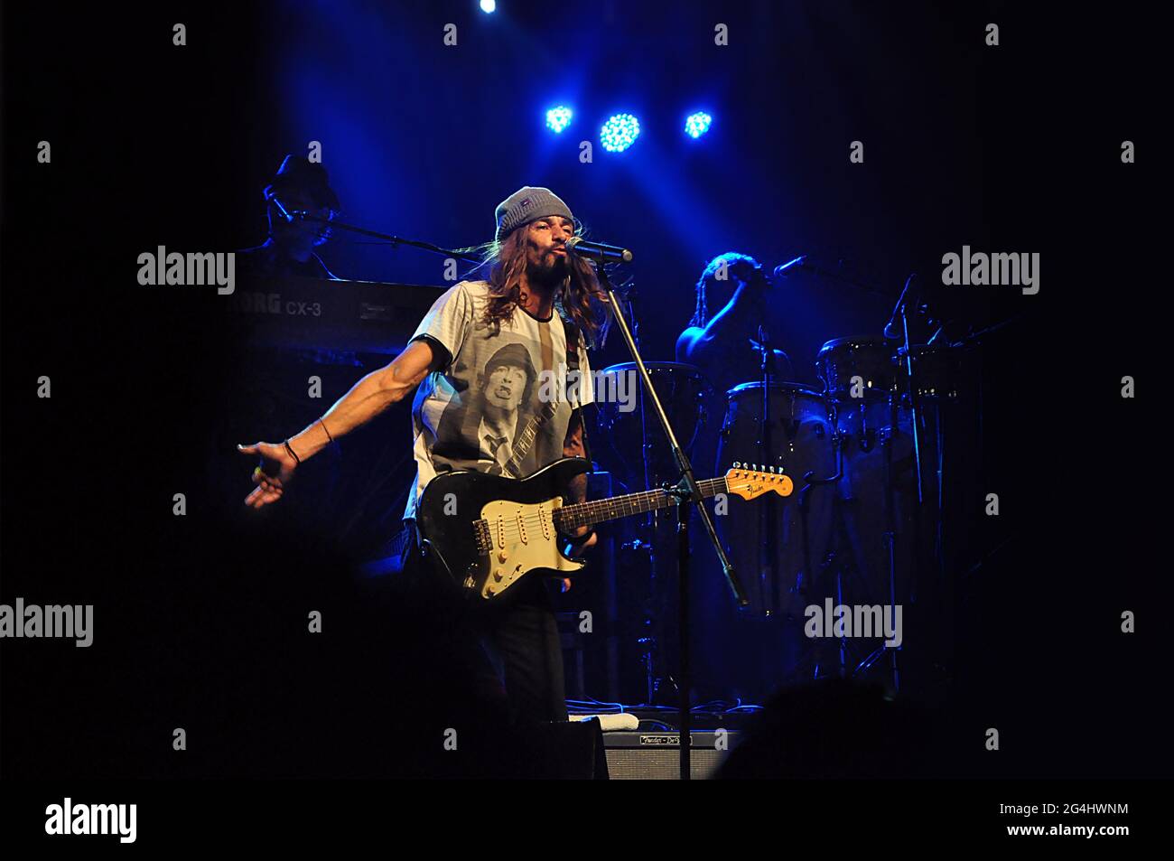 Armandinho and his band in live concert in Groove, Buenos Aires ...