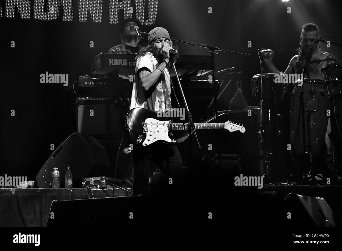 Armandinho and his band in live concert in Groove, Buenos Aires ...