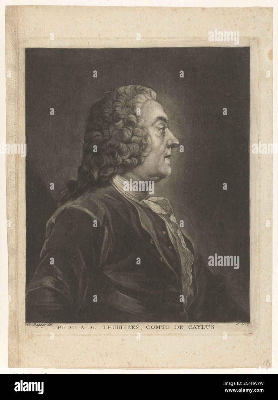 Count anne claude philippe de caylus hi-res stock photography and ...