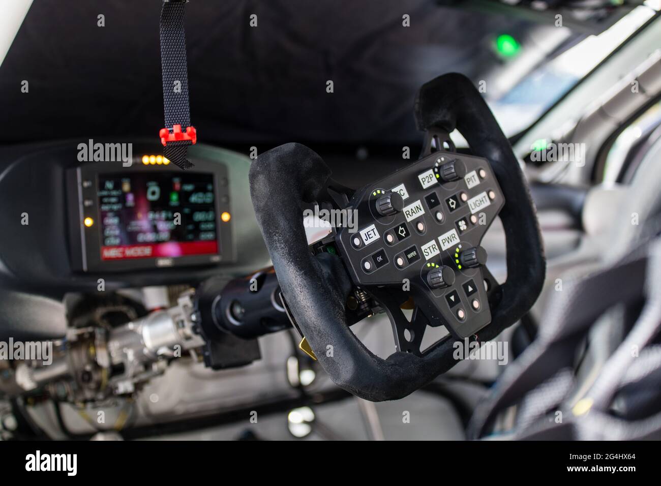 Vallelunga, Italy, June 19 2021, Pure ETCR Championship. Racing car ...