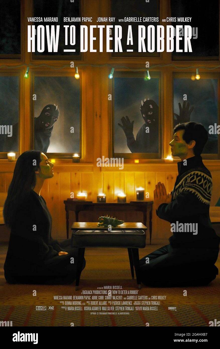 HOW TO DETER A ROBBER, poster, from left: Vanessa Marano, Benjamin ...