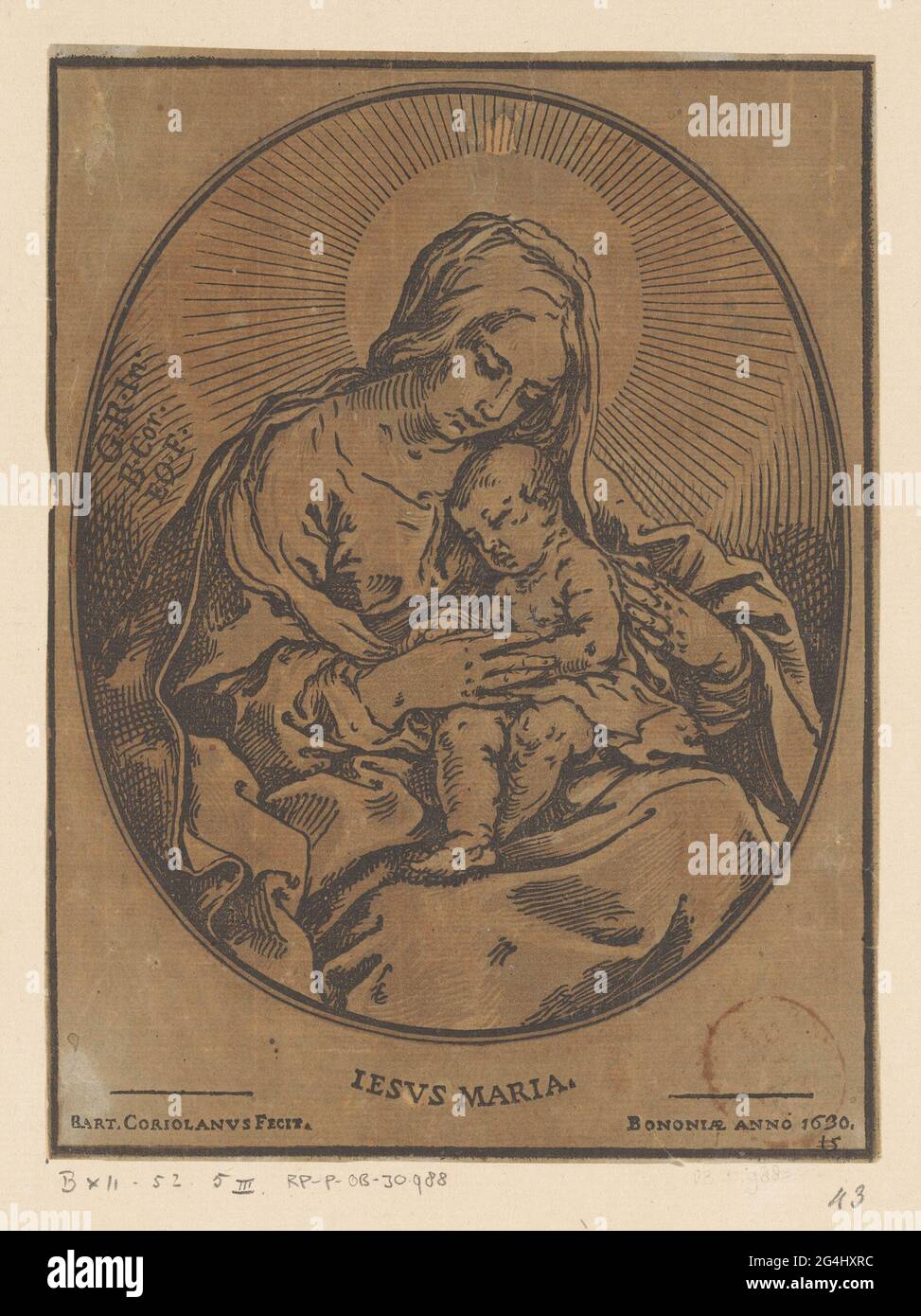 Maria with the Christ child Stock Photo - Alamy