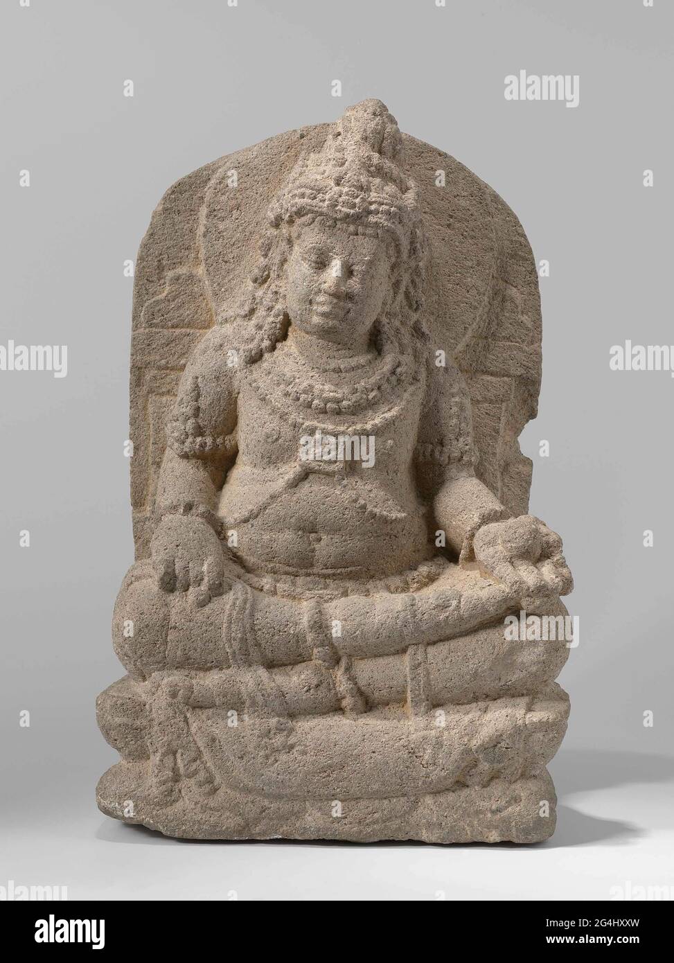 . Image of the wealth god Kubera Stock Photo - Alamy