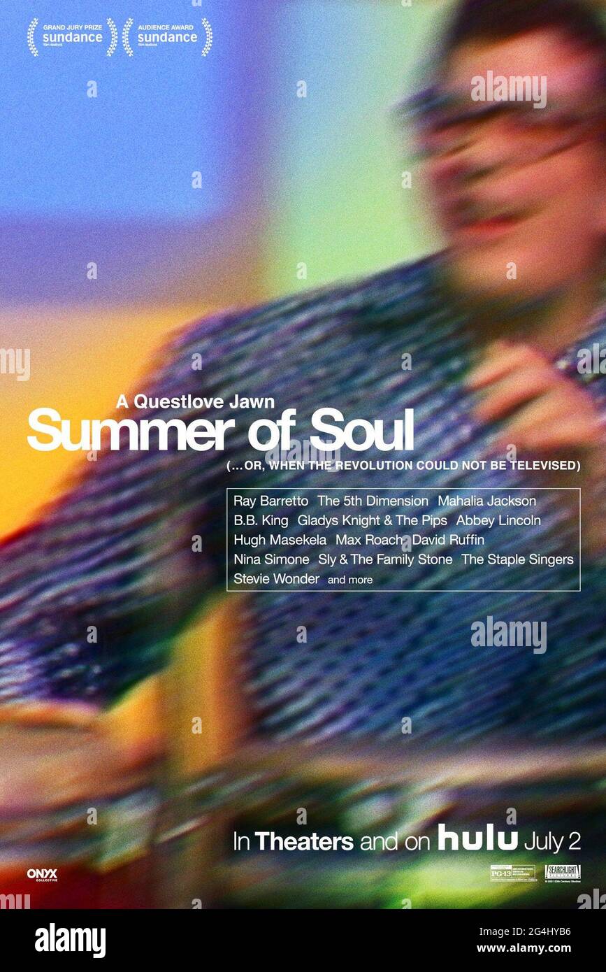SUMMER OF SOUL (&OR, WHEN THE REVOLUTION COULD NOT BE TELEVISED), US ...