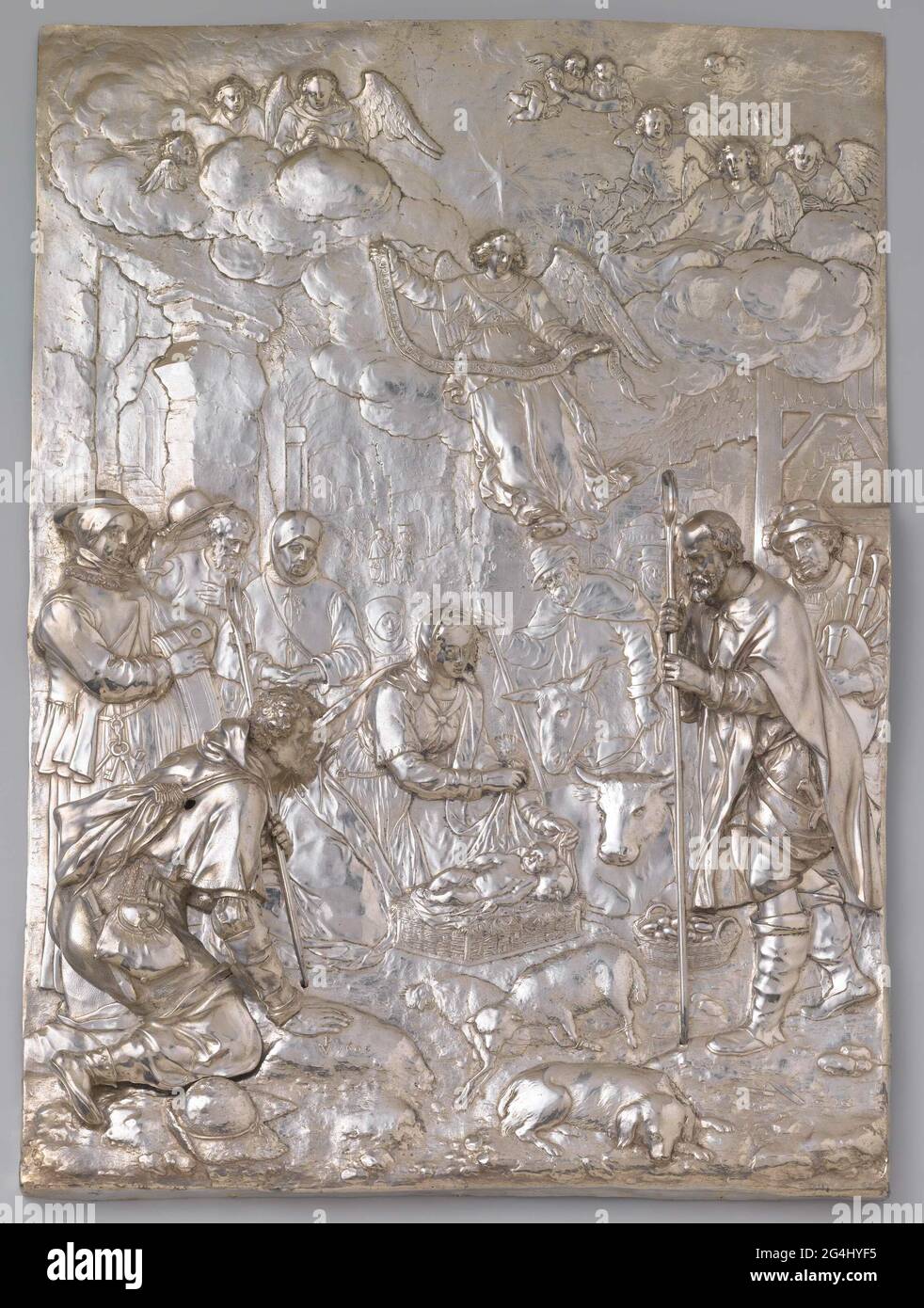 Shepherd kneeling hi-res stock photography and images - Alamy