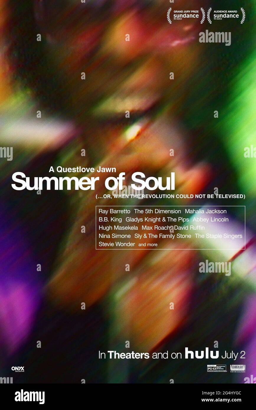 SUMMER OF SOUL (&OR, WHEN THE REVOLUTION COULD NOT BE TELEVISED), US ...