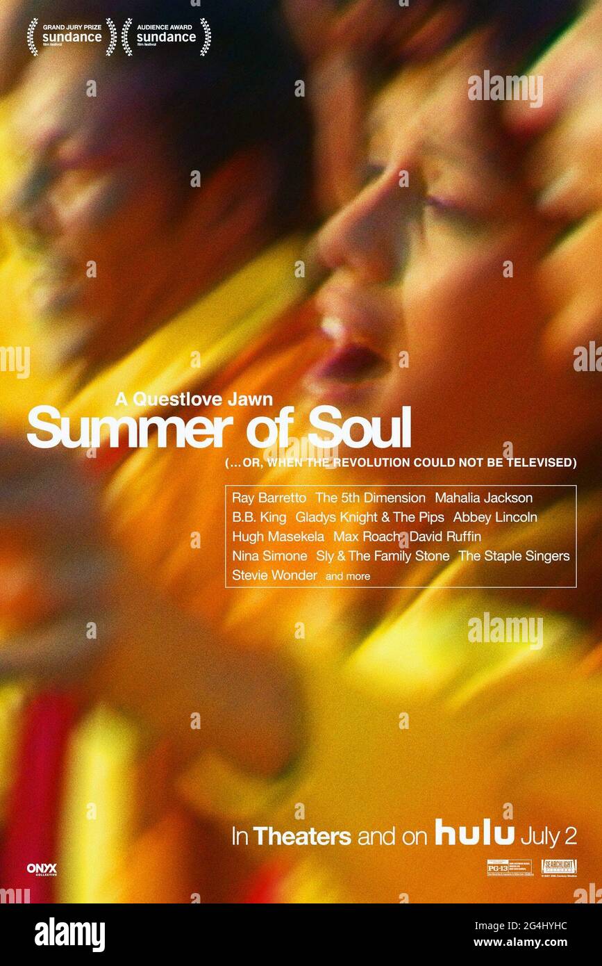 SUMMER OF SOUL (&OR, WHEN THE REVOLUTION COULD NOT BE TELEVISED), US ...