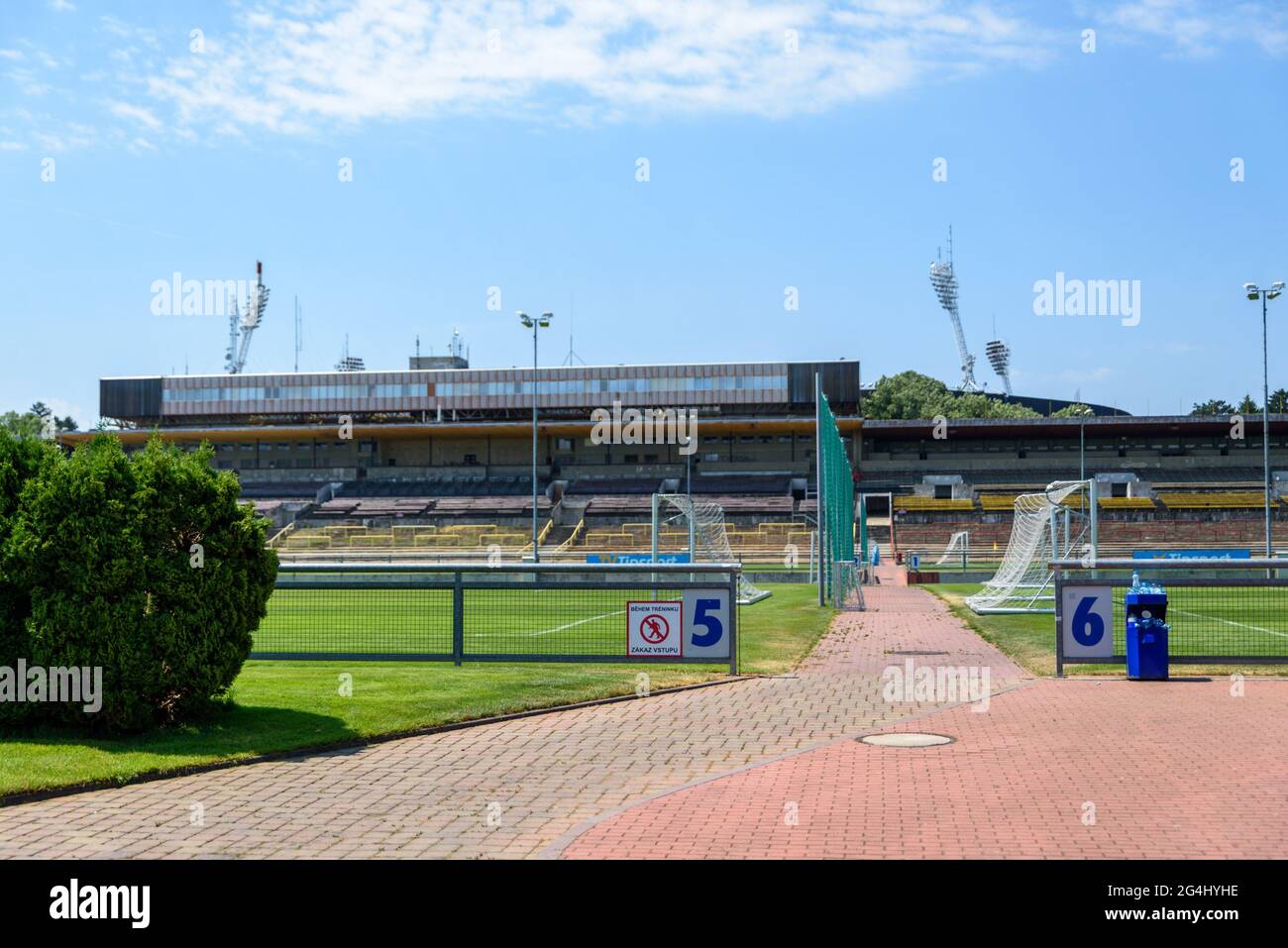 Evzena rosickeho stadium hi-res stock photography and images - Alamy