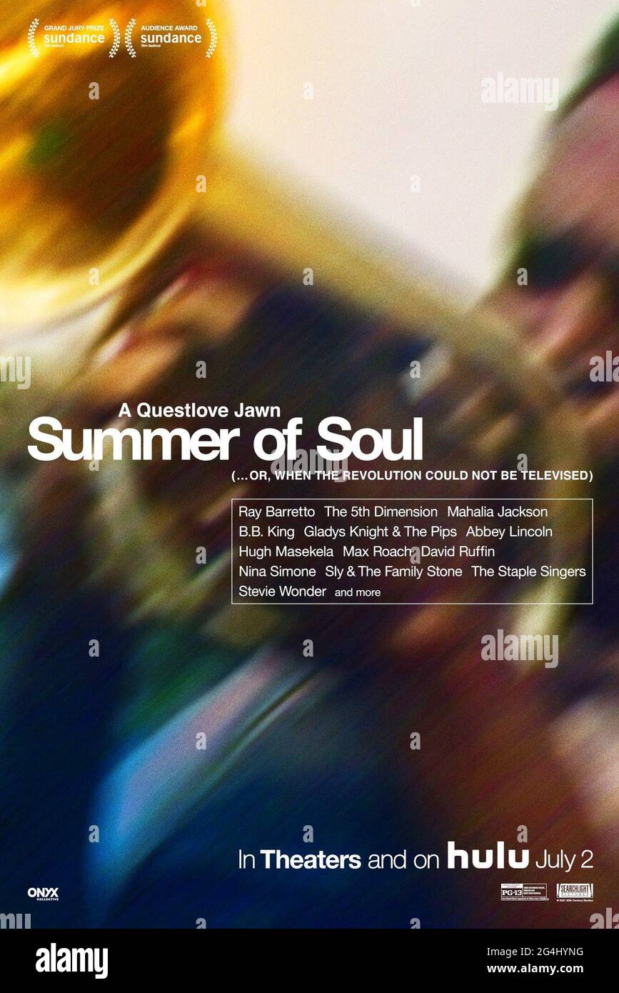 SUMMER OF SOUL (&OR, WHEN THE REVOLUTION COULD NOT BE TELEVISED), US ...