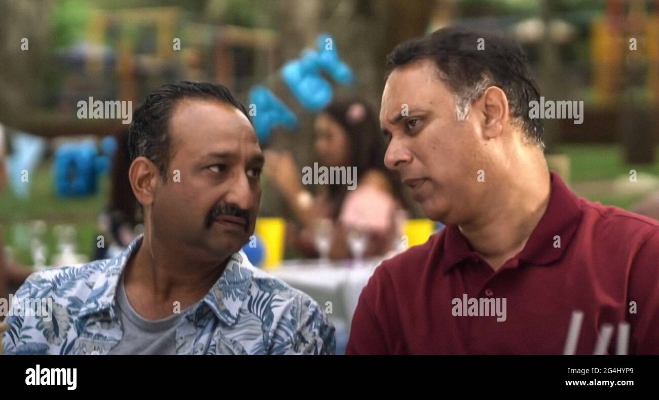 TRIPPIN' WITH THE KANDASAMYS, from left: Ugan Naidoo, Koobeshan Naidoo ...