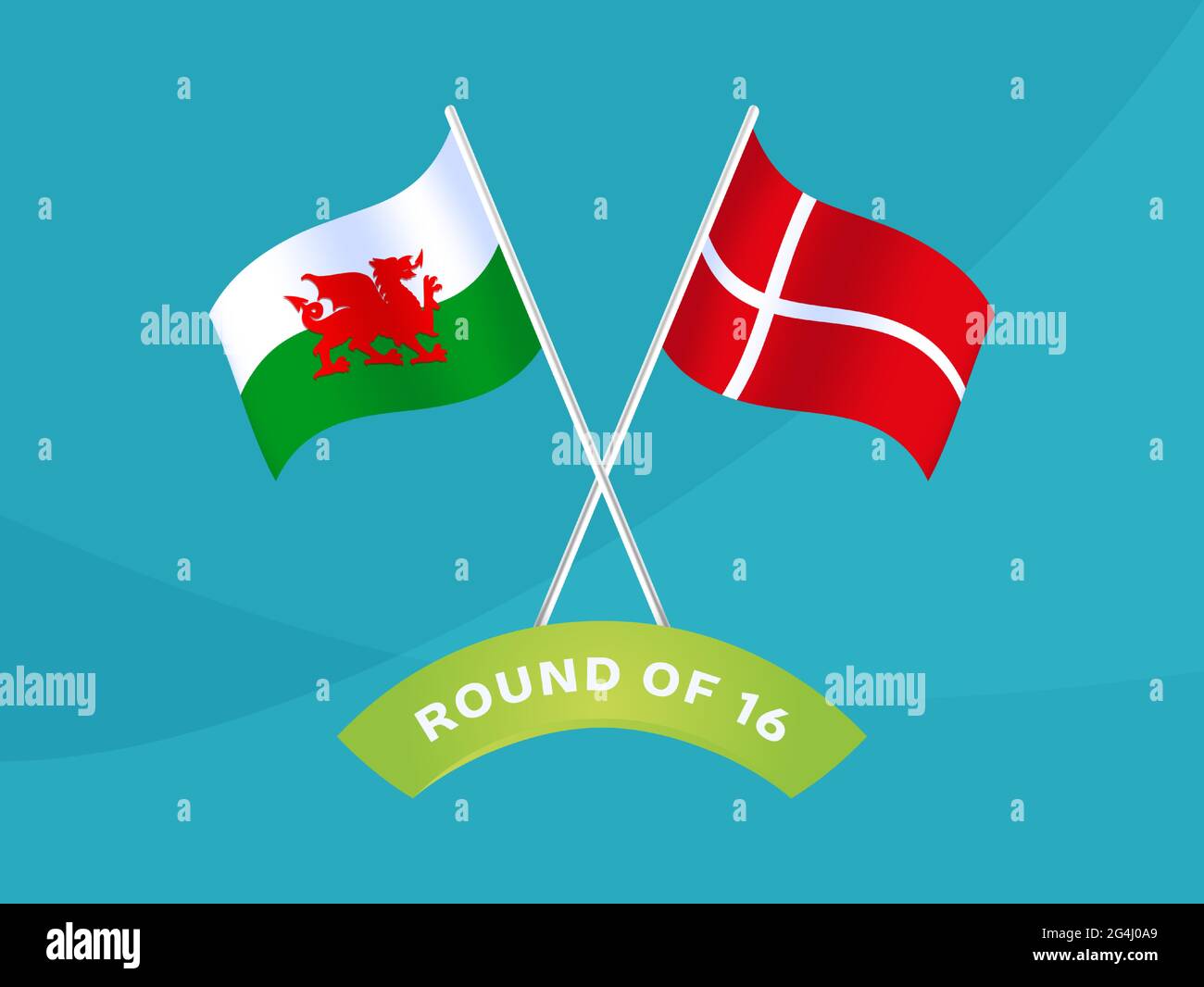 Denmark vs wales Stock Vector Images - Alamy