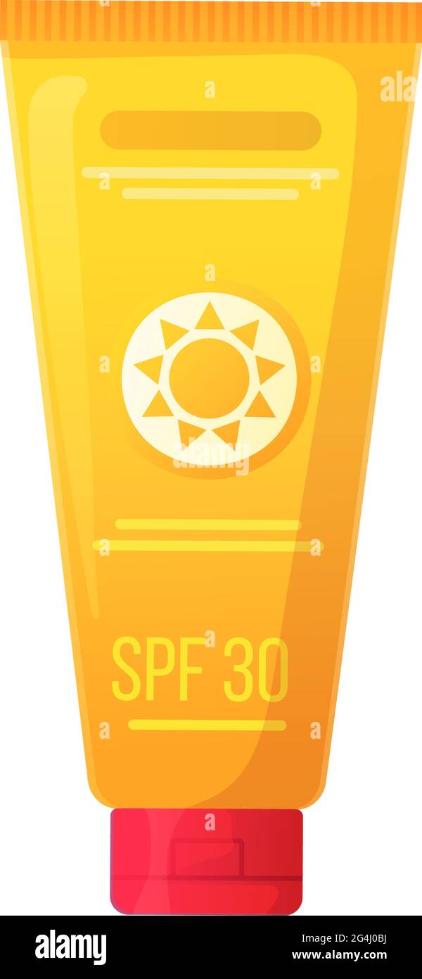 Sunscreen spf cream. Sunblock, face and body UV protection lotion, summer skincare cosmetick ...