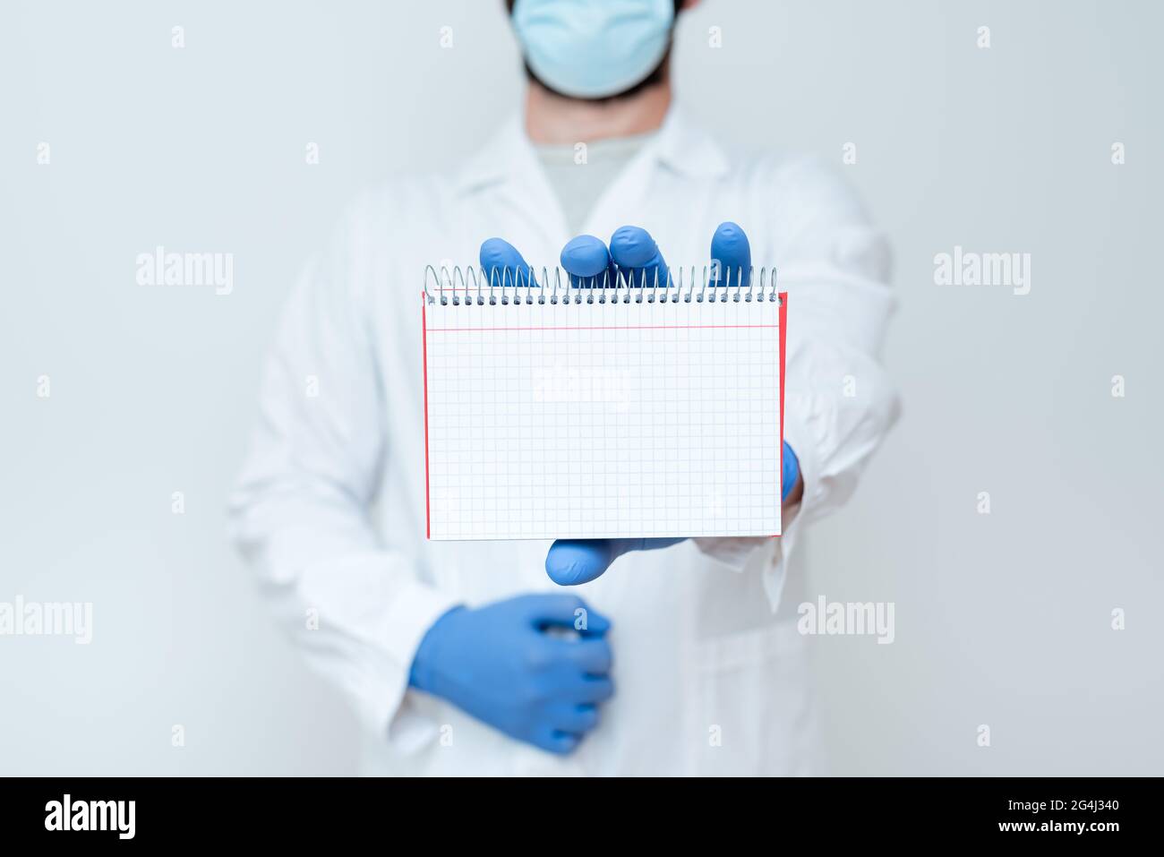 Scientist Presenting New Research, Chemist Planning Advance Procedures ...