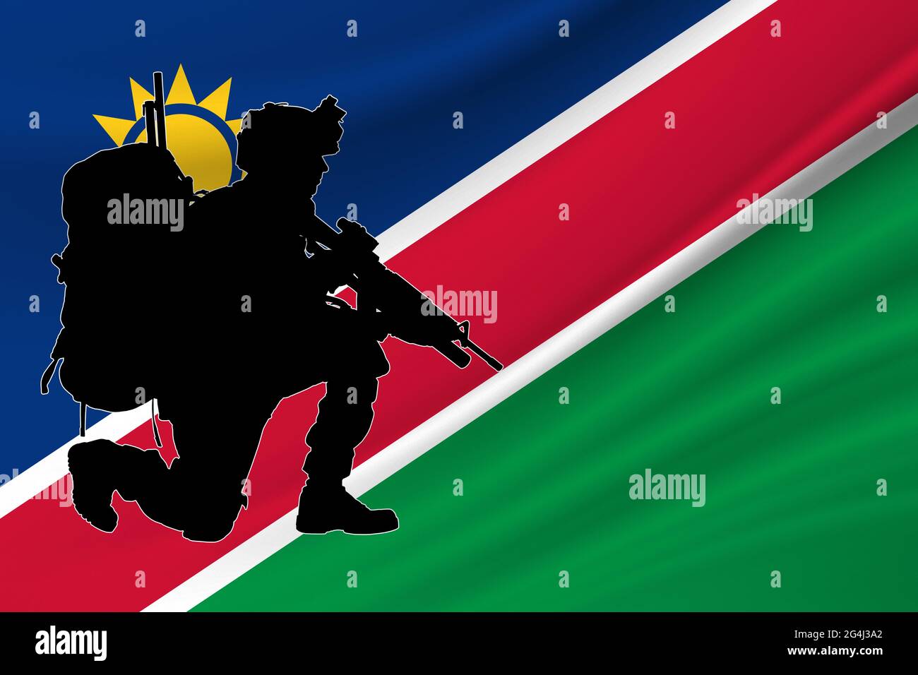 Independence Day Namibia. Military of Namibia. Day of Remembrance of ...
