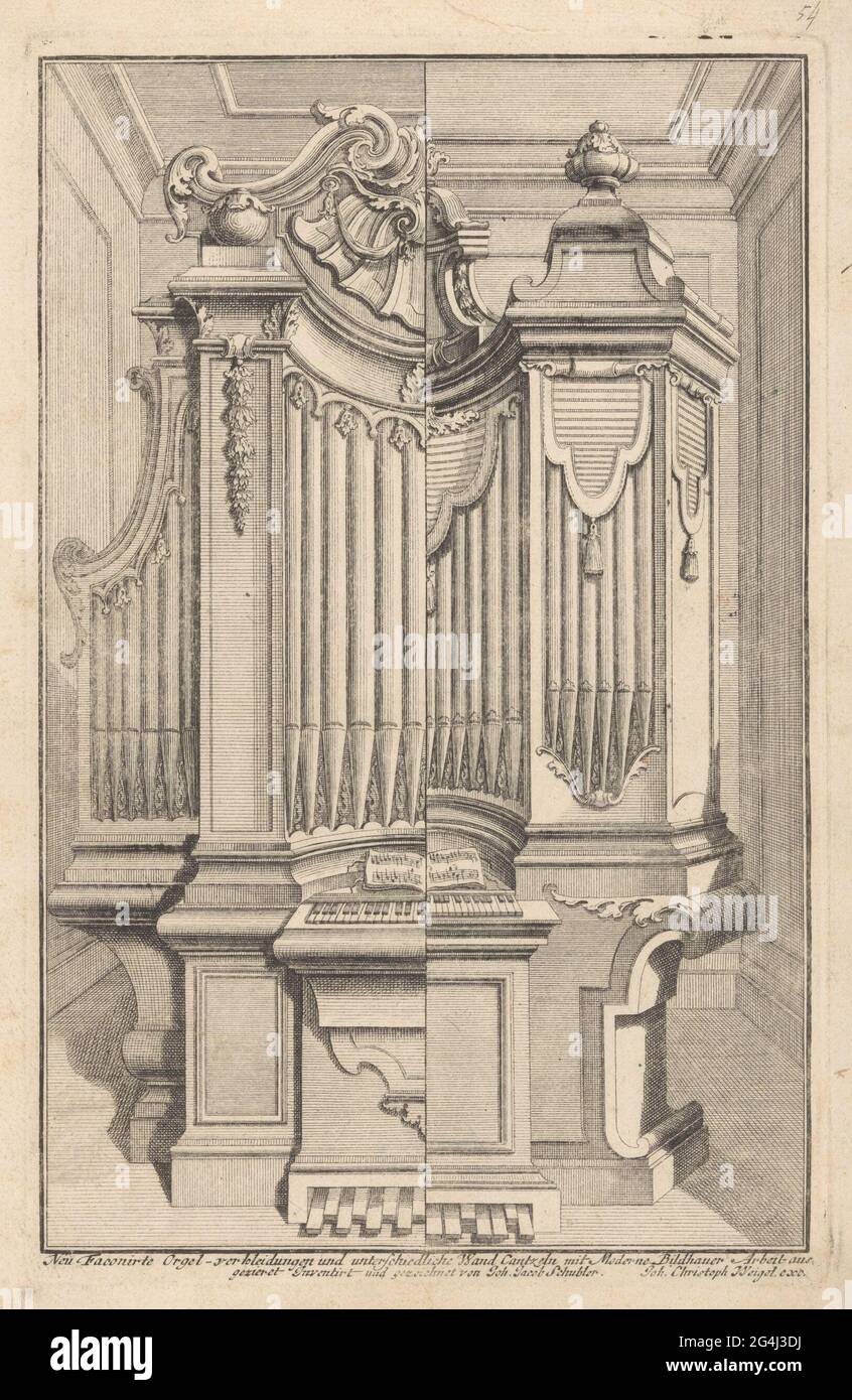 Organ; New Faconite organ panels and different wall scans (...). Een ...