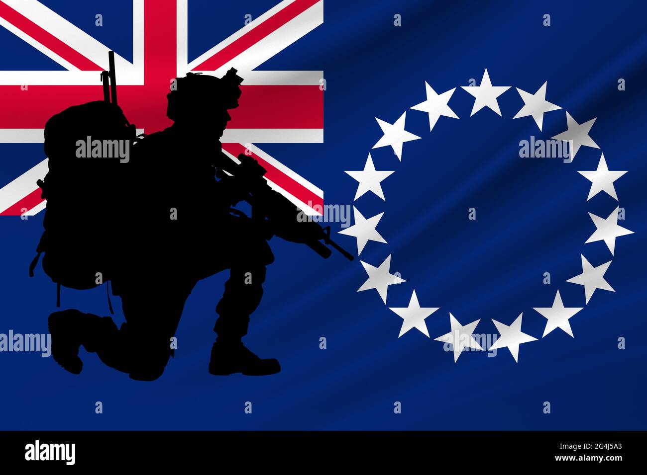 Independence Day Cook Islands. Military of Cook Islands. Day of ...