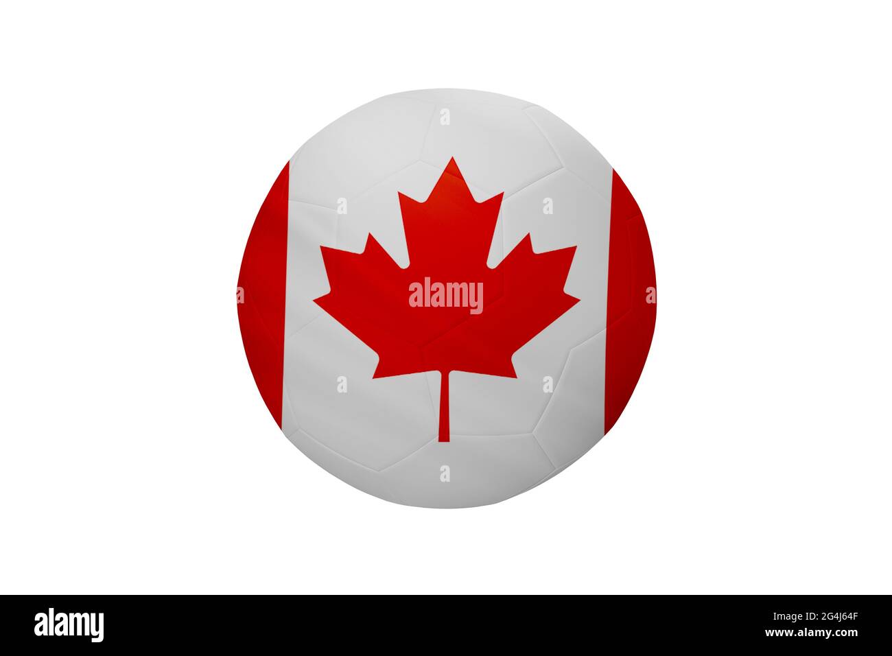 Soccer ball canada flag isolated hi-res stock photography and images ...
