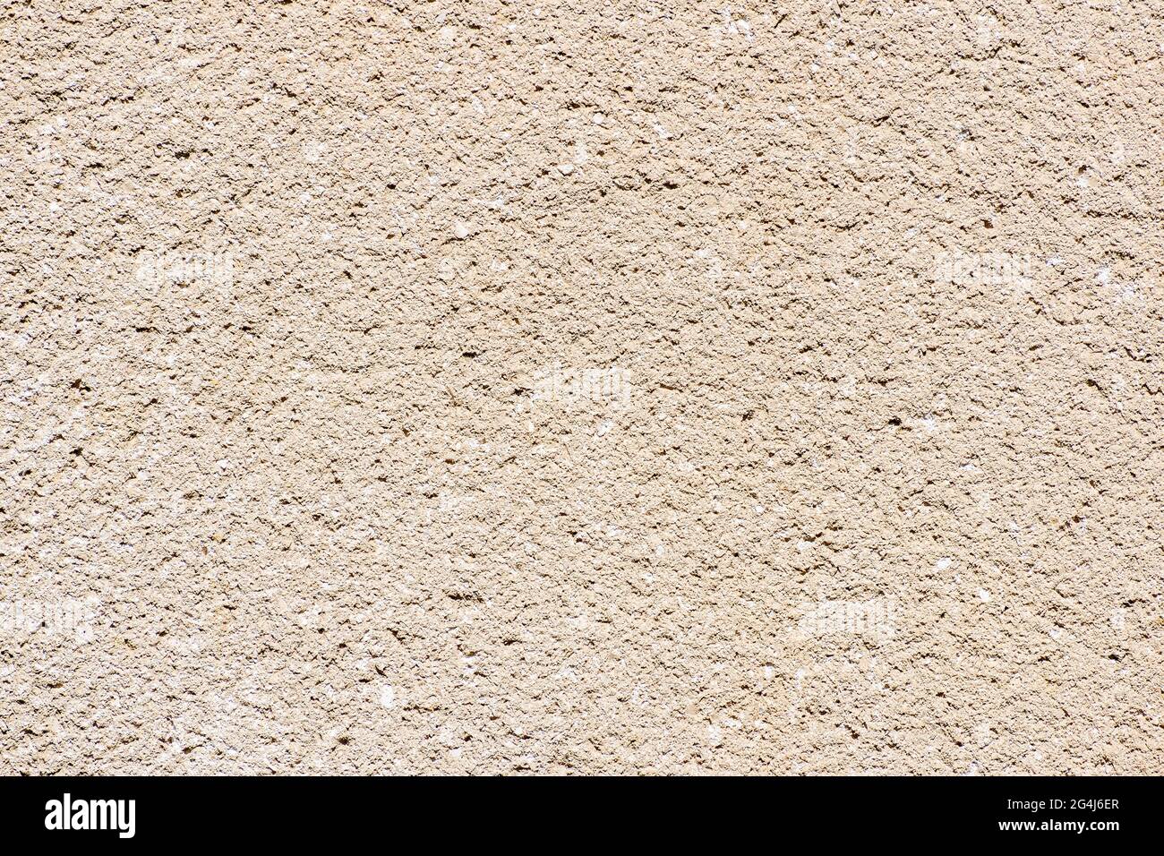The structure of the coarse-grained stucco is almost white on the outer ...