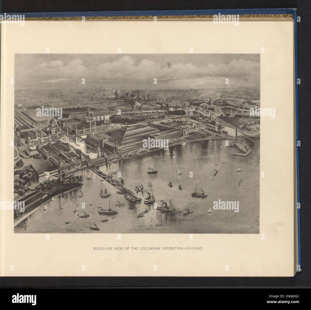 Photo production of an overview drawing of the World's Columbian ...