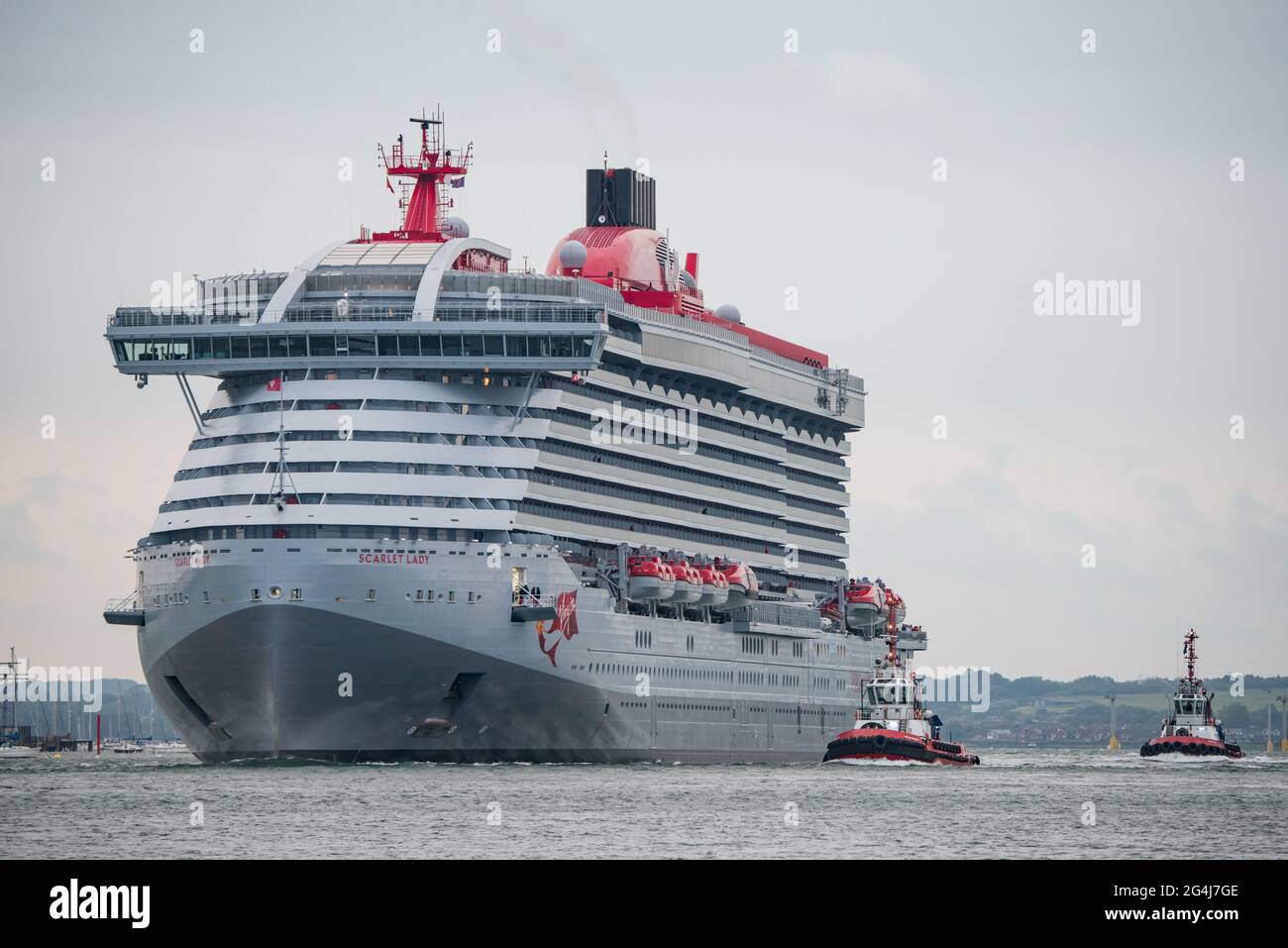 Mv scarlet lady hi-res stock photography and images - Alamy