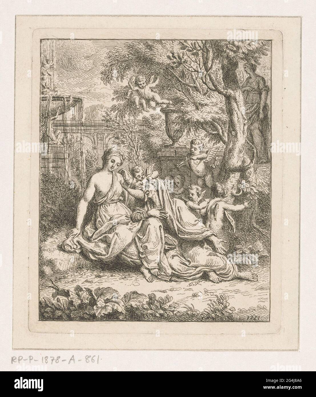 Vertumnus Approaches Pomona High Resolution Stock Photography and ...