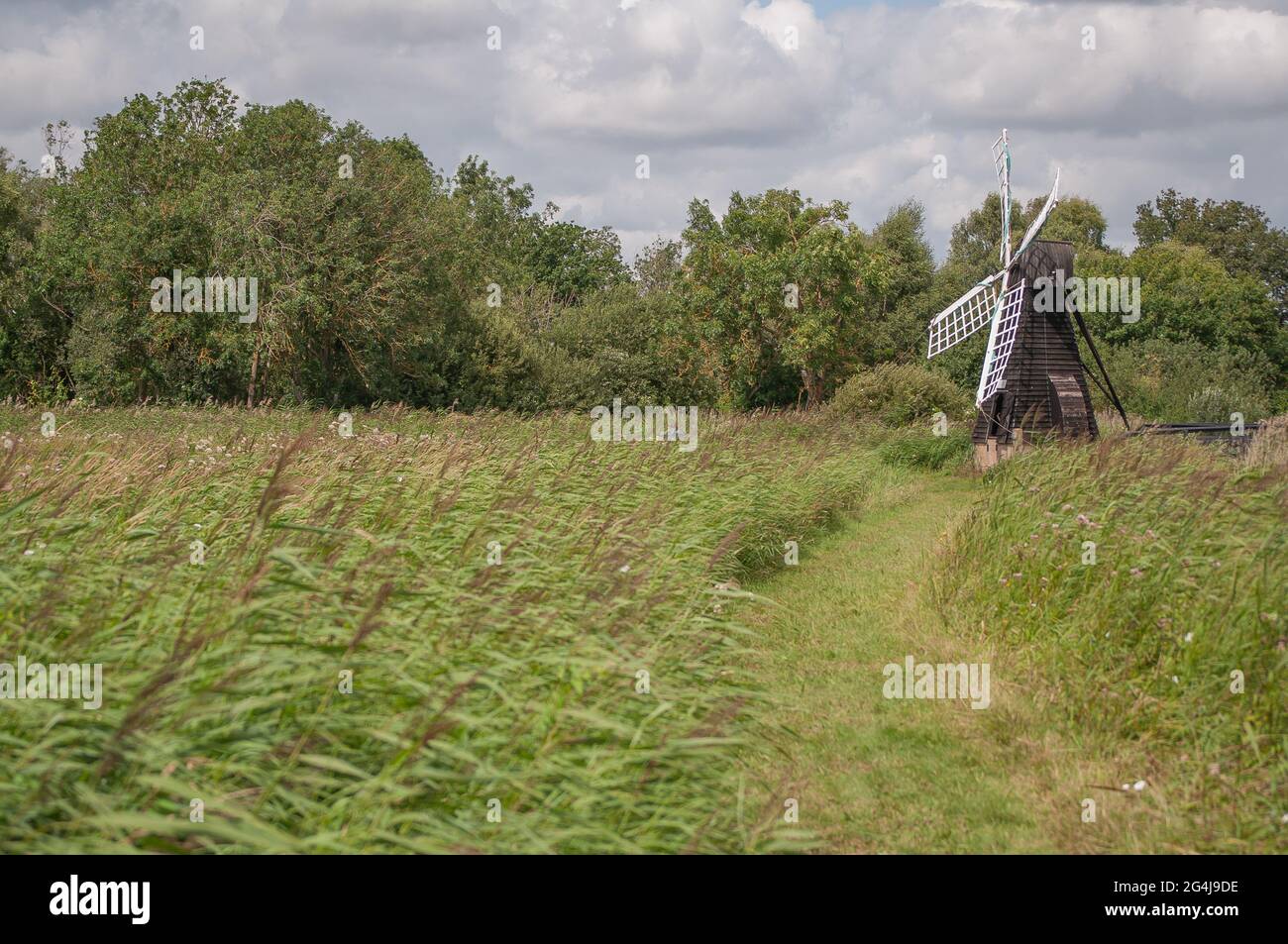 Wicken fen wind pump cambridgeshire hi-res stock photography and images ...