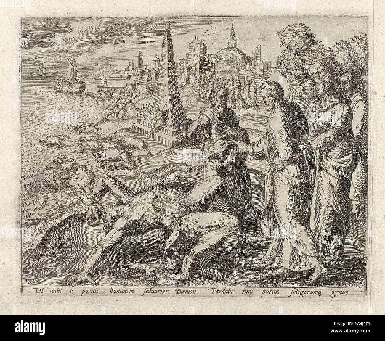 Pigs possessed hi-res stock photography and images - Alamy