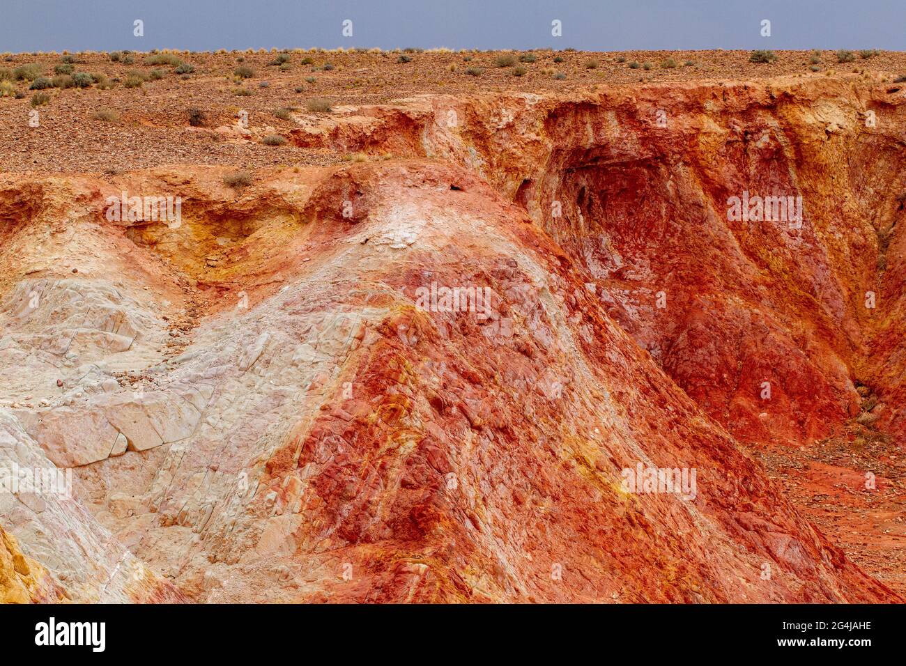 Aboriginal Ochre Pits, Lyndhurst South Australia Stock Photo - Alamy