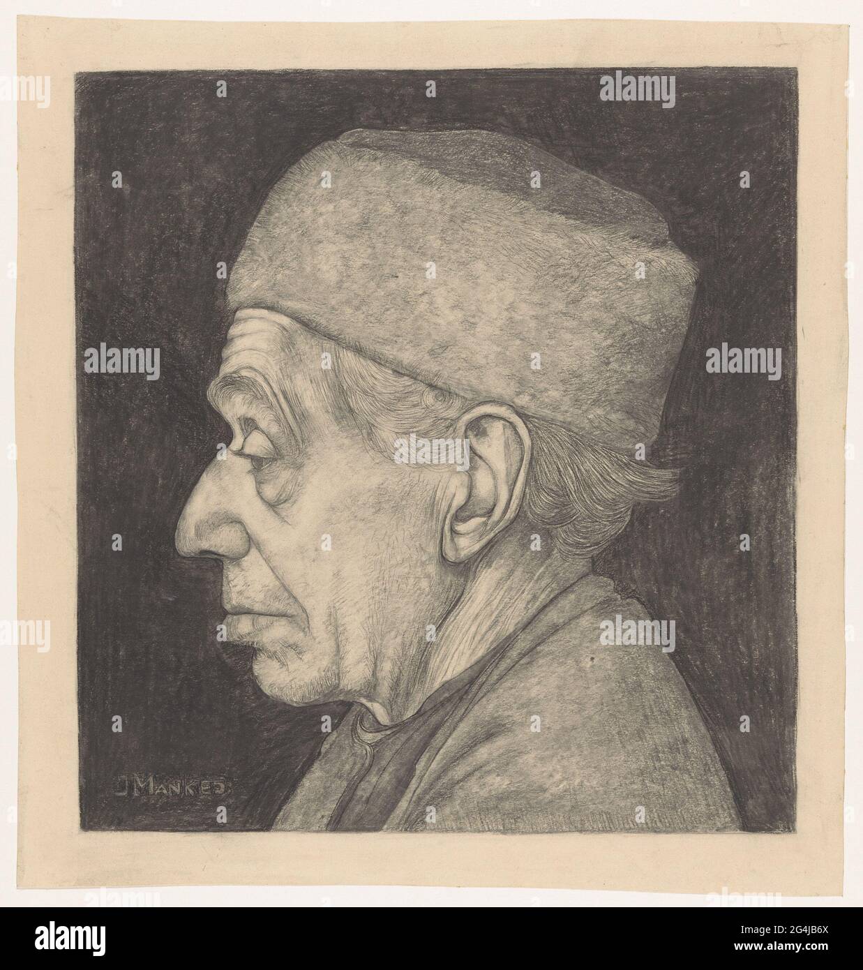 Douwe, in profile to the left Stock Photo - Alamy