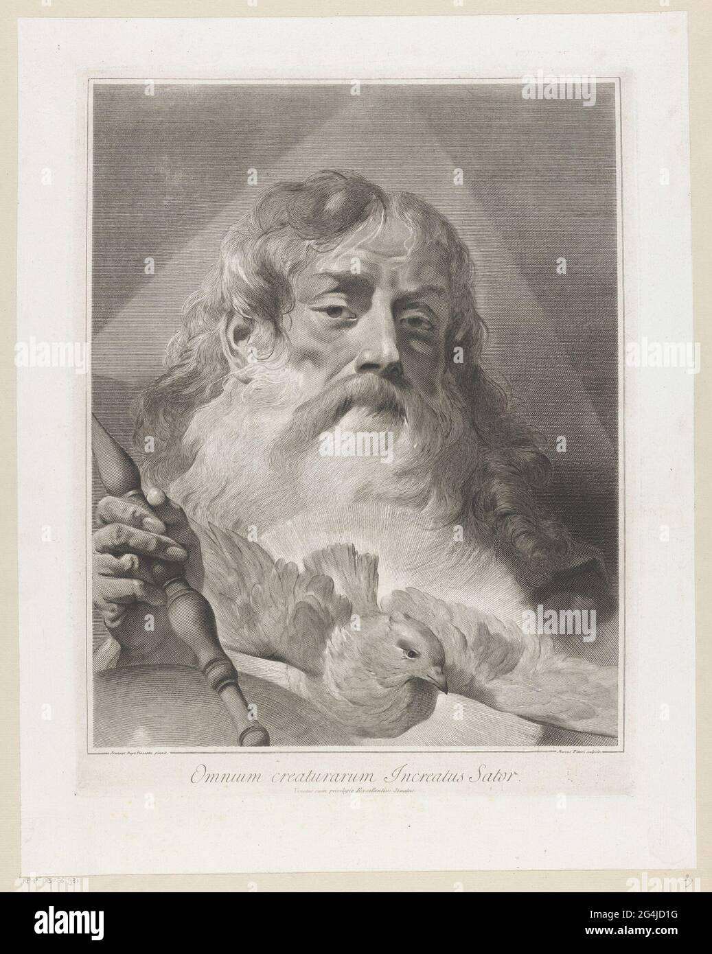 God de Vader duif met ; Uncreated Creator of every creature Stock Photo ...