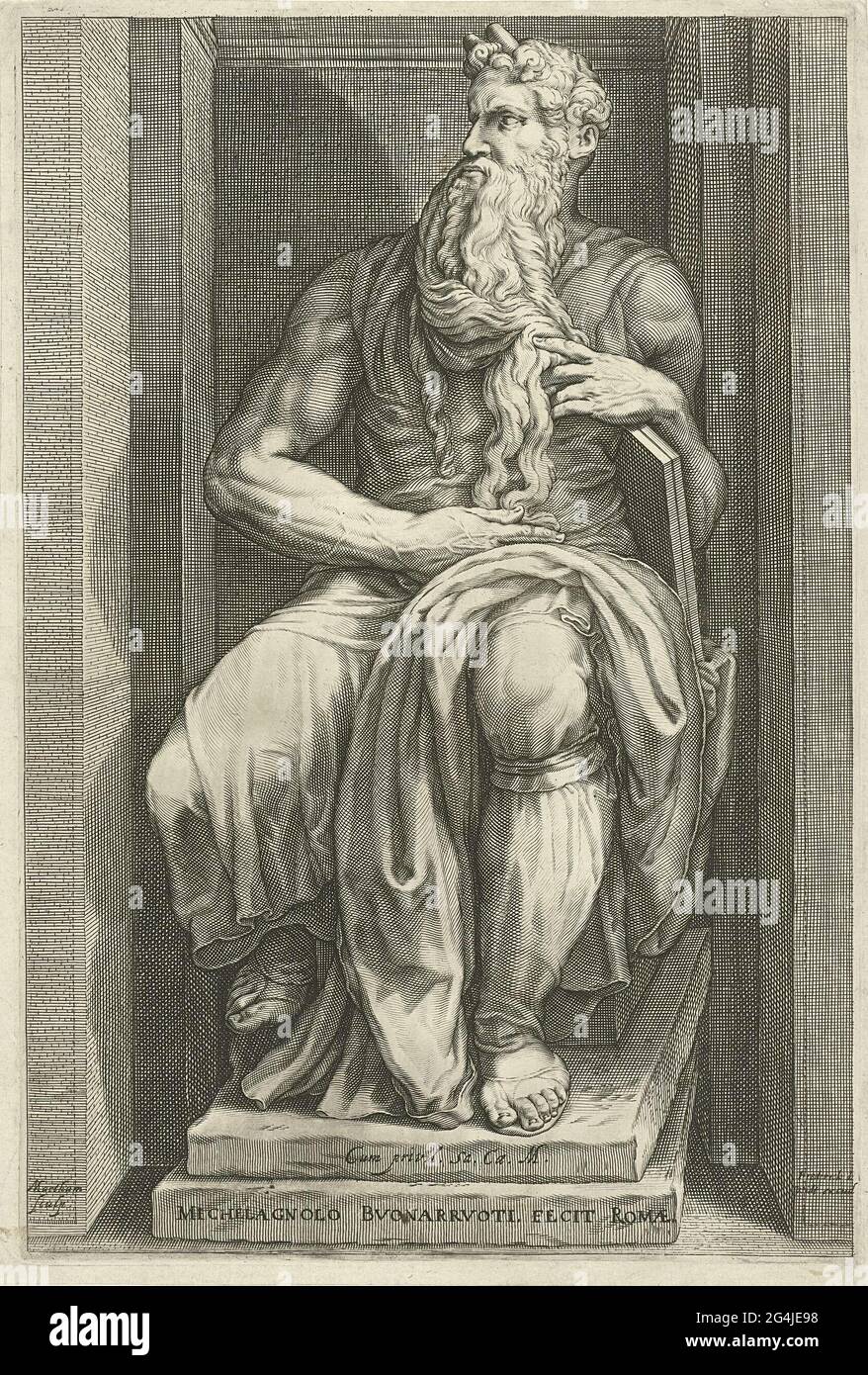 Michelangelo moses arm hi-res stock photography and images - Alamy