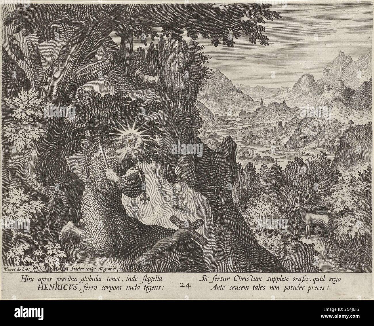 . In the foreground Het Hendrik van Cocket, a Danish recluse from the ...