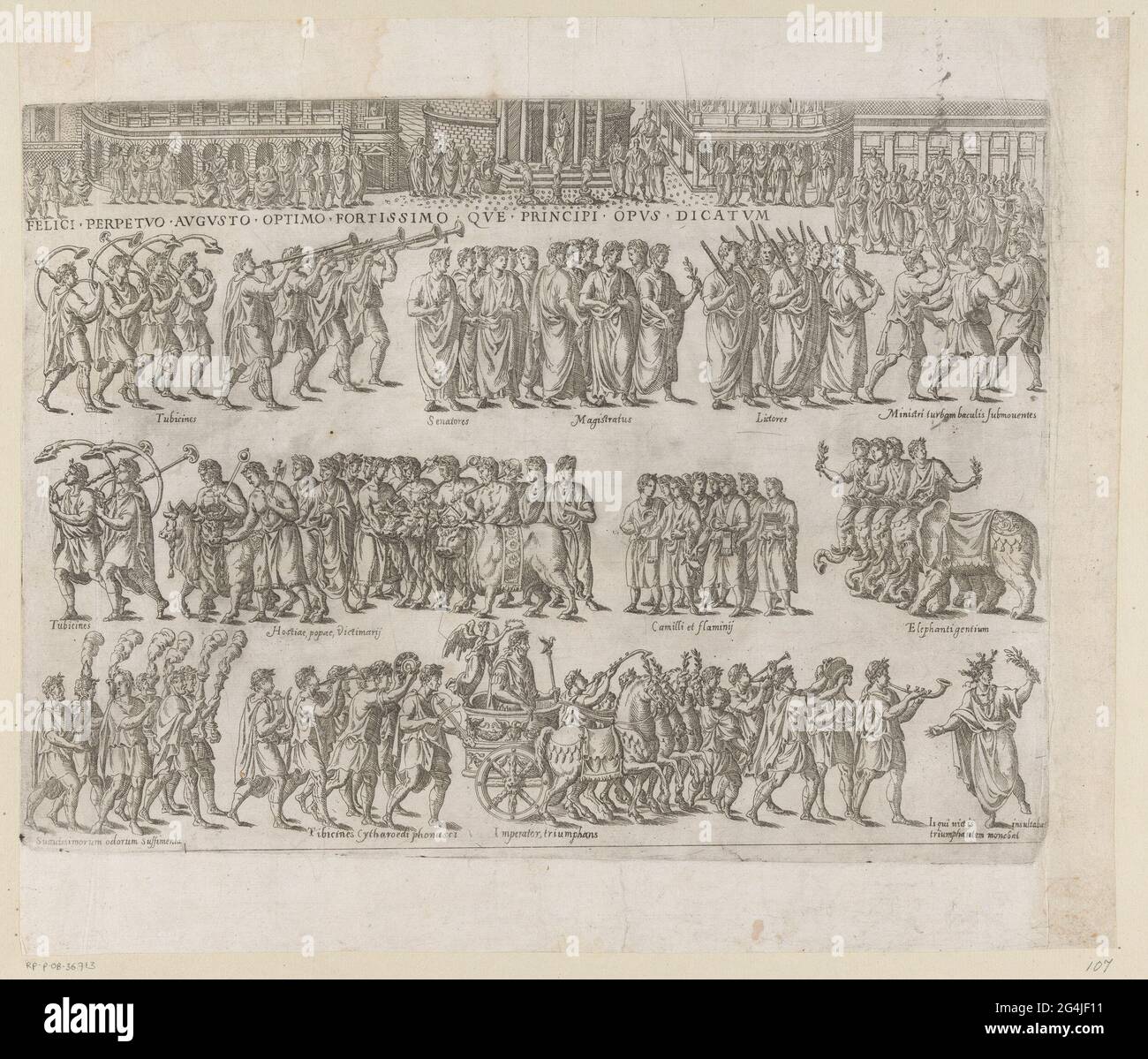 Roman triumphal; Ornatissimi Triumphi Uti L Paullus. A Roman triumphal ...