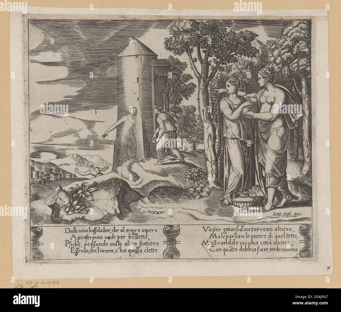 Psyche en route to the underworld; Story of Amor and Psyche. Venus ...